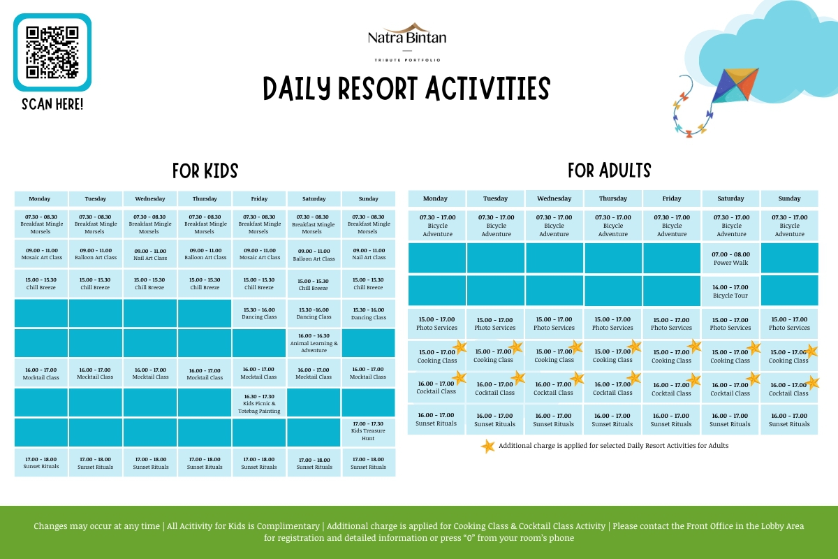 Resort Activities | Natra Bintan, a Tribute Portfolio Resort
